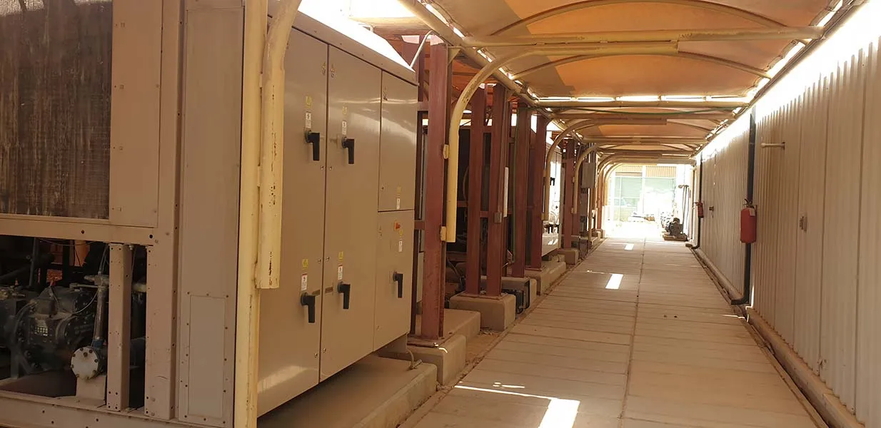 Chiller Yard Inspection - CARBON ARCH
